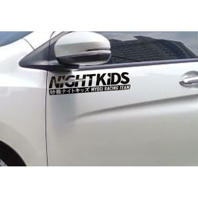 Nightkids InitialD Car Sticker | Shopee Malaysia
