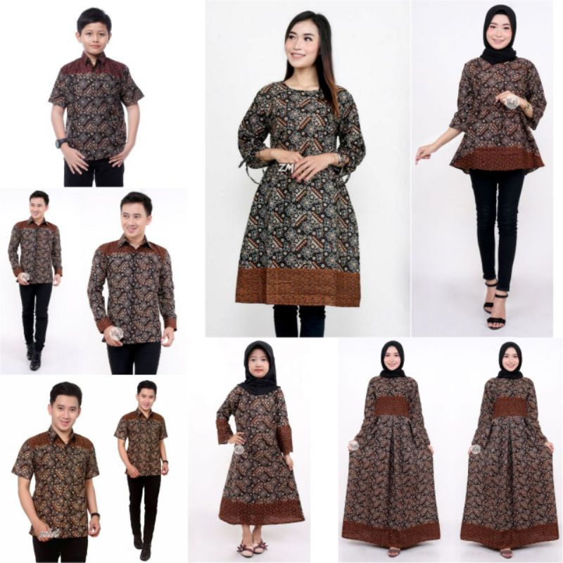 Couple COPEL BATIK SET Family Uniform COUPLE Clothes SET Family BATIK ...