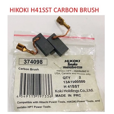JCTS HIKOKI / HITACHI H41SST 374-098 CARBON BRUSH (374098) | Shopee ...