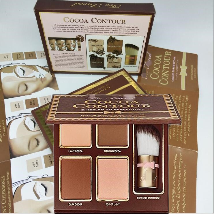 COCOA CONTOUR FACE CONTOURING AND HIGHLIGHTING KIT | Shopee Malaysia