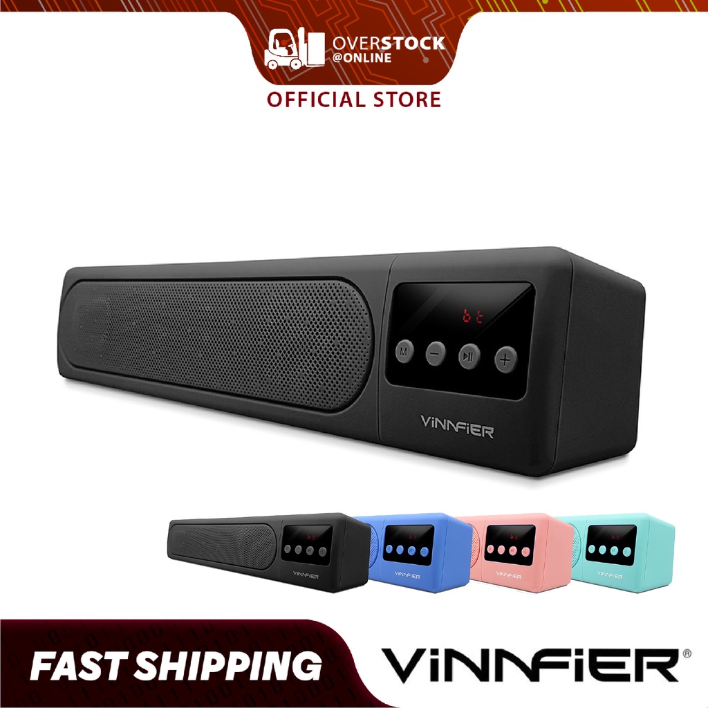 Vinnfier Wireless Soundbar HYPERBAR 100 BTR with High Definition LED ...