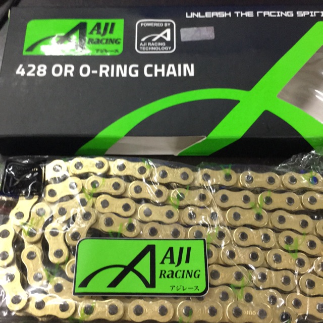 428HX132L AJI RACING O-RING CHAIN | Shopee Malaysia