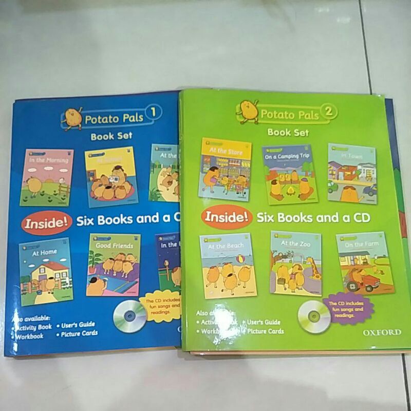 Oxford potato pals book set with cd | Shopee Malaysia