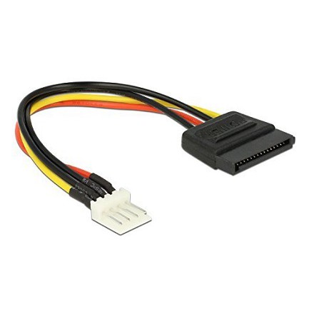 Floppy FDD 4 Pin Male to SATA 15 pin Female Power Cable | Shopee Malaysia