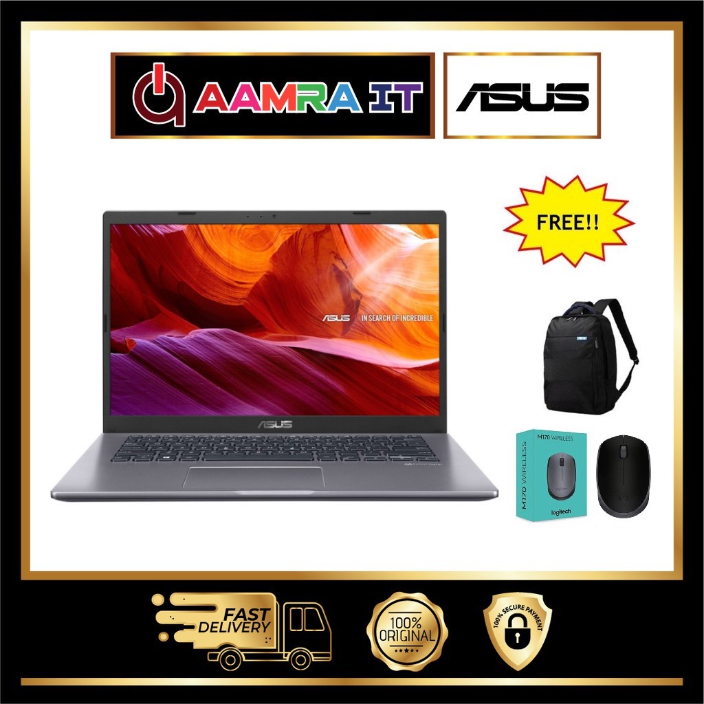 ASUS A416M-ABV358T 14" HD Laptop (Intel Celeron N4020, 4GB, 256GB SSD ...