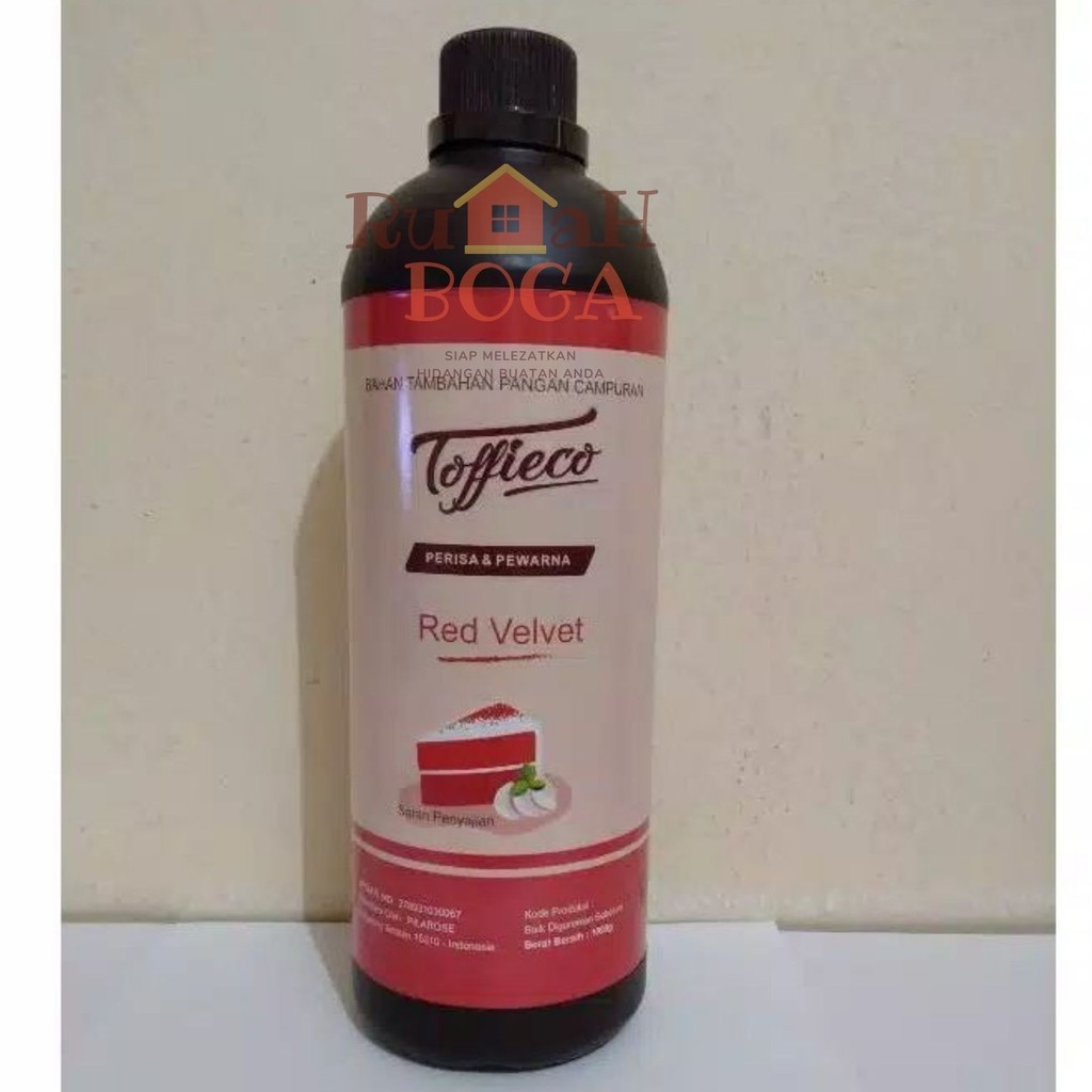 Toffieco Tofieco RED VELVET Cake Flavor Paste 1kg 1lt 1liter 1 Kg lt ...