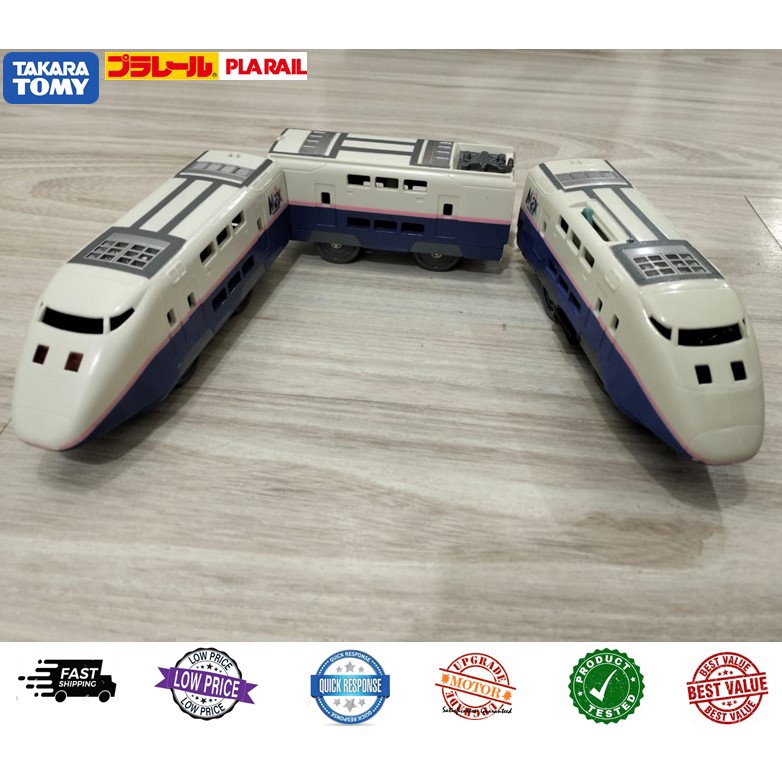 (PRELOVED) Mainan Keretapi Takara Tomy Plarail Train E1 Series Shinkansen Max | Shopee Malaysia