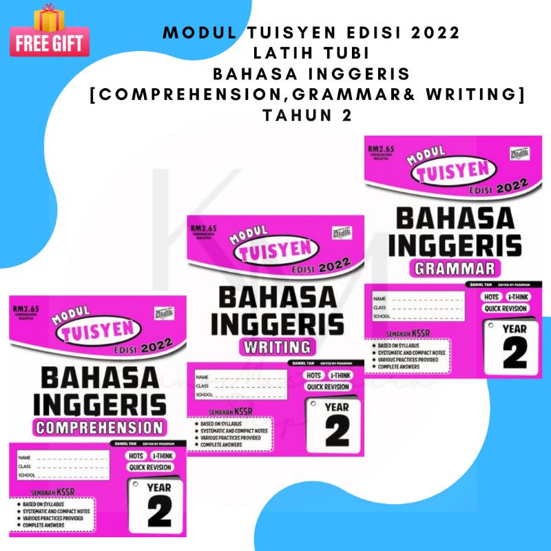 Latih Tubi Modul Tuisyen Bahasa Inggeris [Tahun 2][Comprehension ...