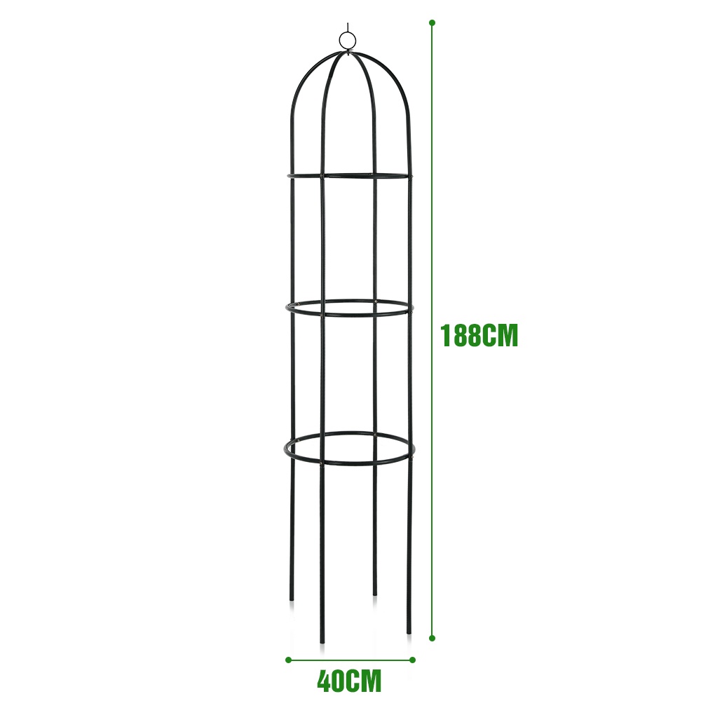 Garden Decoration Outdoor Arch Rack Wrought Iron Arch Wall Trellis For ...