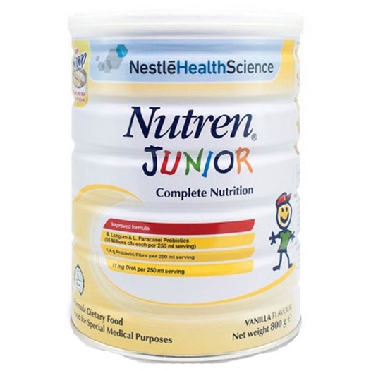 NUTREN JUNIOR COMPLETE NUTRITION 800G | Shopee Malaysia