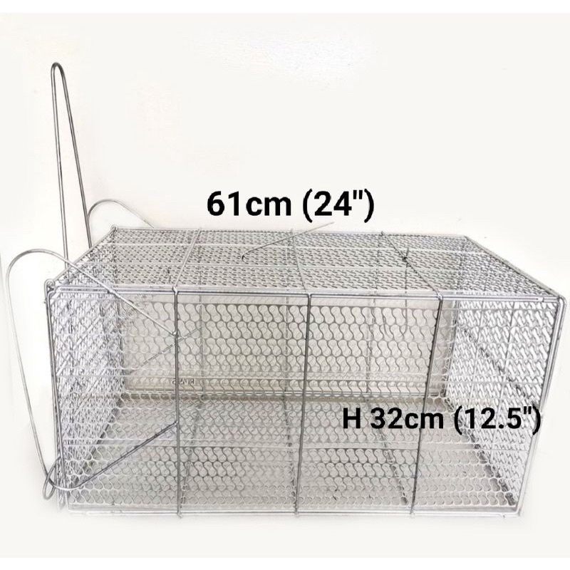 Monkey Fox Squirrel Cat Trap Big Catcher / Big Cage / Perangkap Musang ...