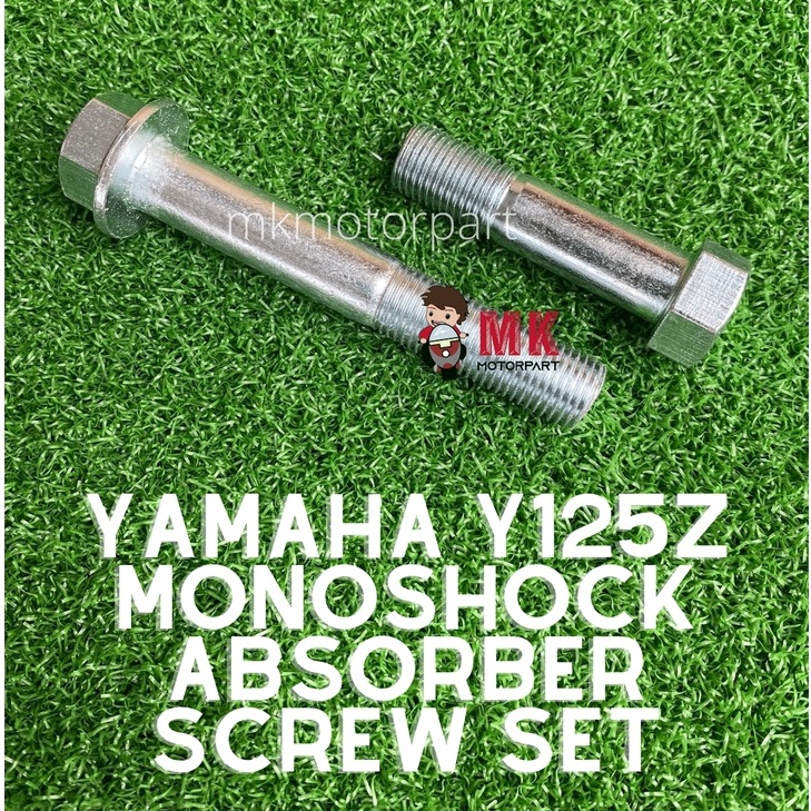 (SET) REAR Monoshock SCREW Yamaha Y125z / Y125zR Shock Absorber Skru ...