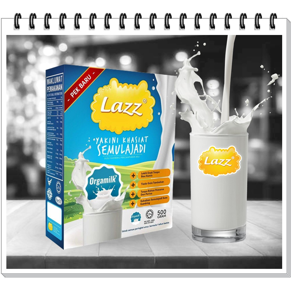 LAZZ ASLI (SUSU KAMBING PRACAMPURAN) 500gm | Shopee Malaysia