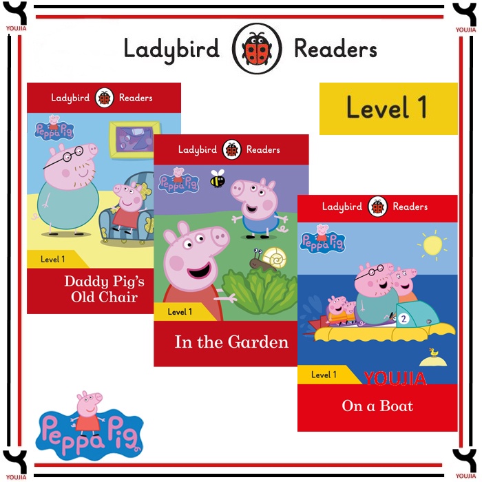 Ladybird Reader - Peppa Pig Series Level 1 | Shopee Malaysia