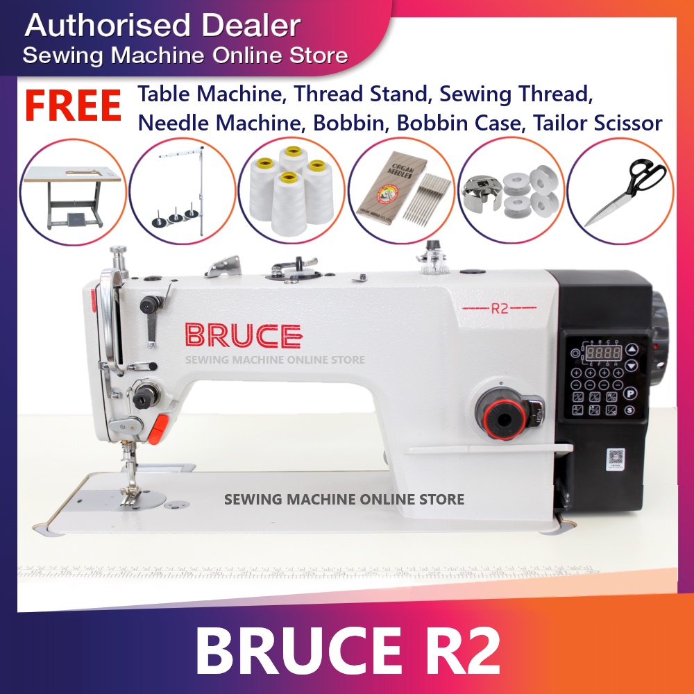🔥READY STOCK🔥 BRUCE R3000 Direct Drive Auto Cut Heavy Duty Industrial ...