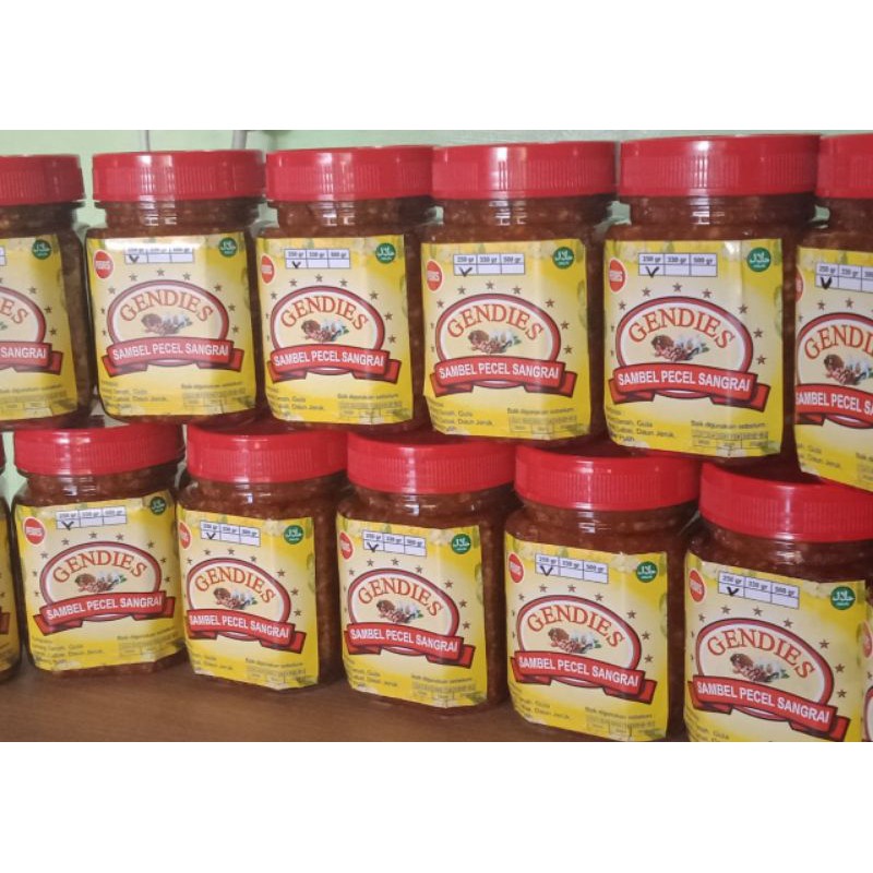 Kediri specialty Pecel sambal / Delicious Pecel Seasoning WITHOUT MSG ...
