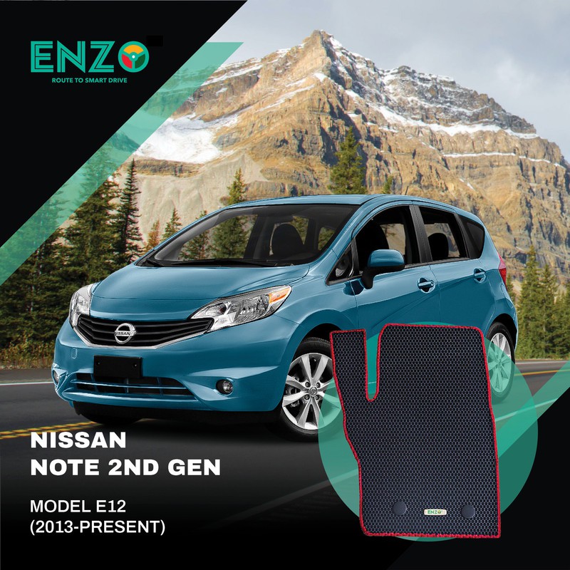 Nissan Note 2nd Gen Model E12 - Enzo Customised Car Mat | Shopee Malaysia