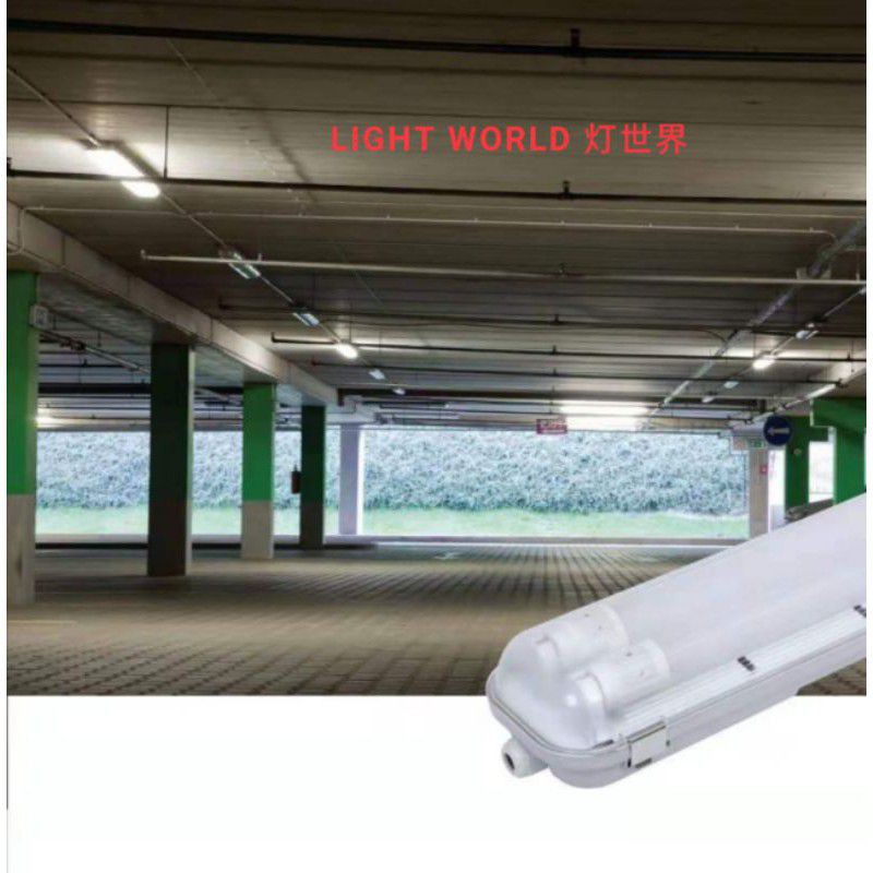 LED T8 Anti Corrosive Fitting Casing Waterproof Series 4FT LED T8 ...