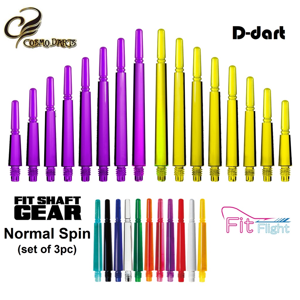 COSMO FIT SHAFT GEAR - Normal Spinning Dart Shafts/Stems for fit flight ...