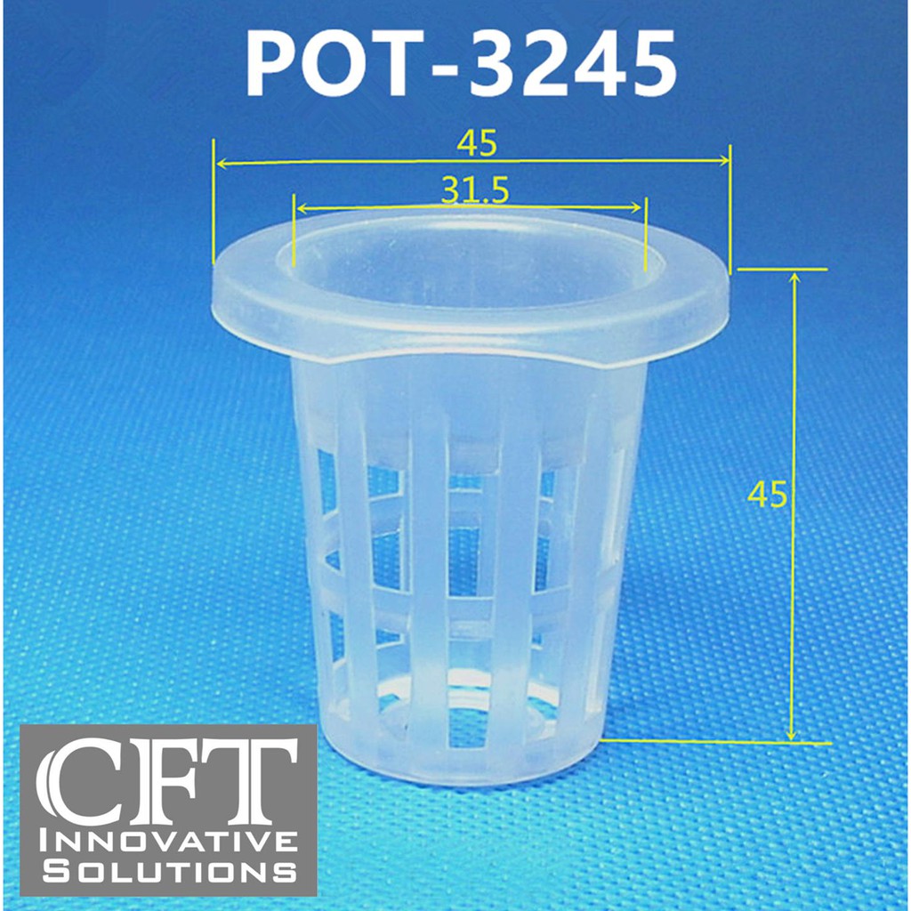 *New PP* 60pcs Hydroponics Aquaponics Planting Cup Net Pot hidroponik ...
