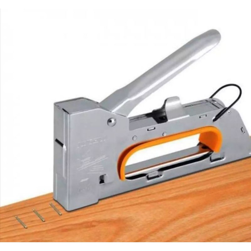 Powerful Fastener Staple Gun Tacker Heavy Duty Wood Hand Tool Stapler 6mm 8mm and 1008F