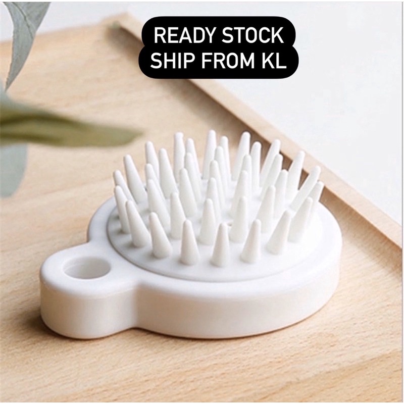 🔥Muji Style Silicon Scalp Massage Brushes with Silicone Teeth (Soft ...