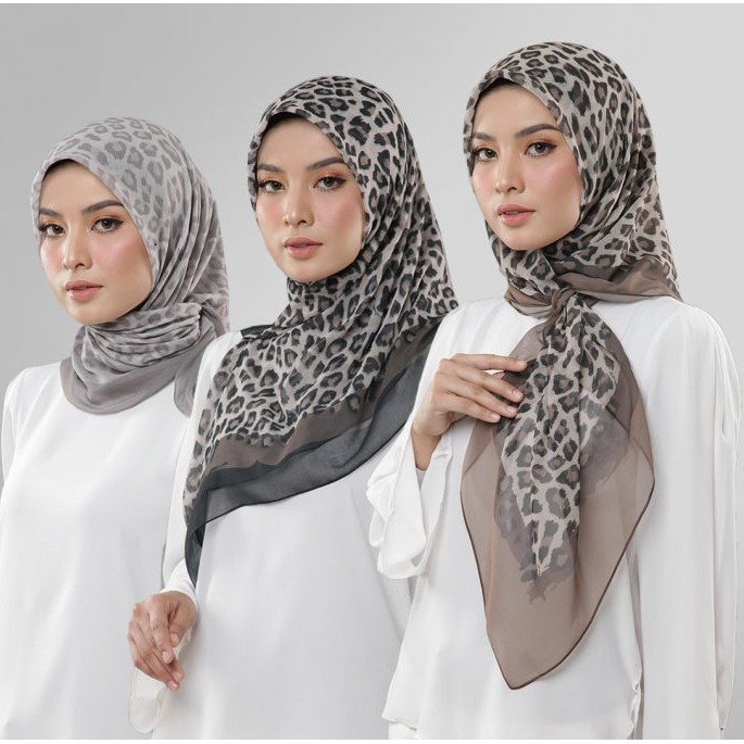 🔥[ORIGINAL TR]🔥 RUFFLE PRINT | RUFFLE LEOPARD | TUDUNG RAYA 2020 | AY ...