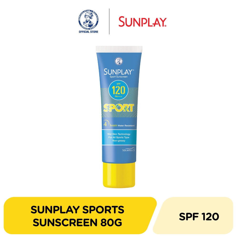 Sunplay Sport Sunscreen SPF120 PA++++ (80g) | Shopee Malaysia