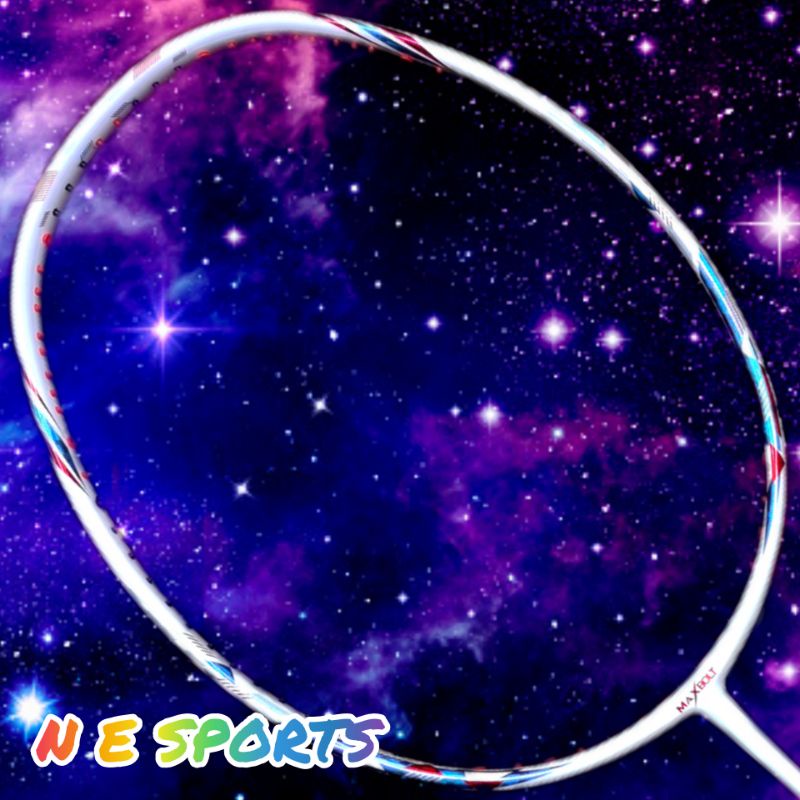 Maxbolt Gallant Sakiko Badminton Racket White Black 84gm | Shopee Malaysia