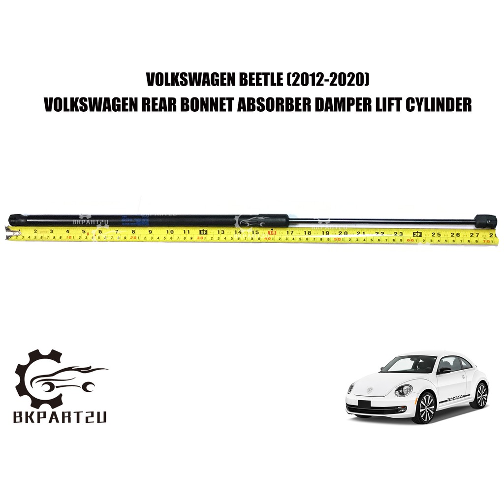 VOLKSWAGEN BEETLE (2012-2020) REAR BONNET ABSORBER DAMPER LIFT CYLINDER ...