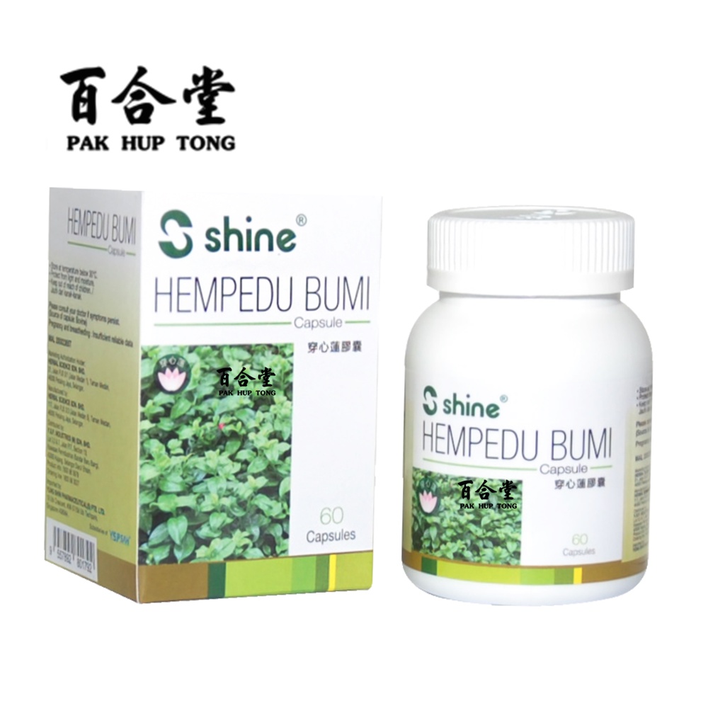 SHINE - HEMPEDU BUMI CAPSULES #((60'S)) ((EXP : 2027)) | Shopee Malaysia
