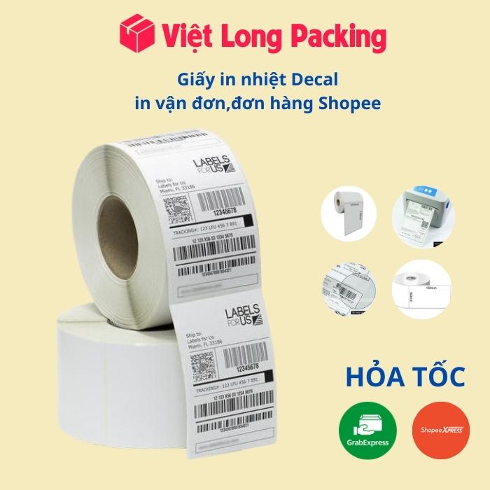 Bill Of Lading Paper Roll, Shopee Order, Type 1 Row Of Stamps (300-660 ...