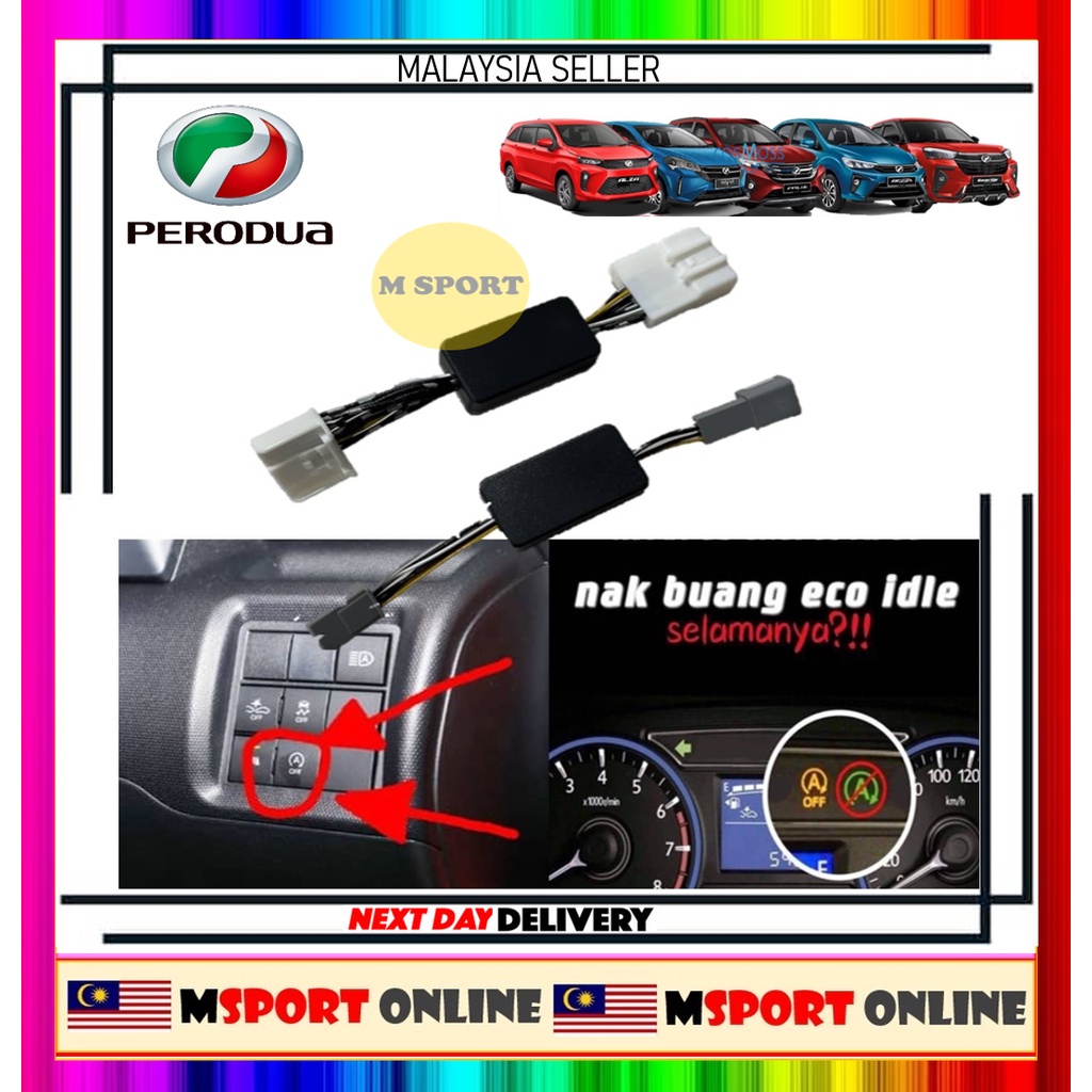 (PLUG & PLAY)Perodua Axia Alza Ativa Myvi Aruz Bezza Vellfire Alphard ...