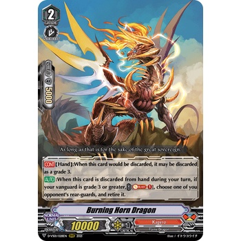 Cardfight Vanguard D-VS01/028EN Burning Horn Dragon Kagero RRR (ENGLISH) | Shopee Malaysia