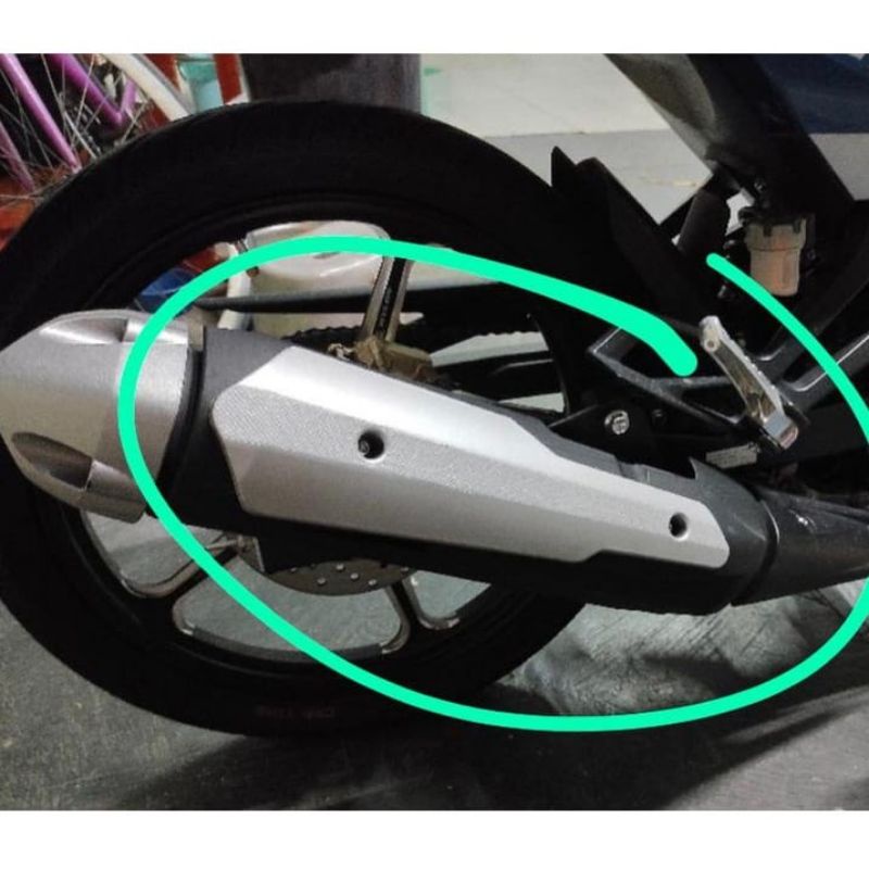 Y15zr Y15 Protector exhaust ekzos cover ( Vietnam ) | Shopee Malaysia