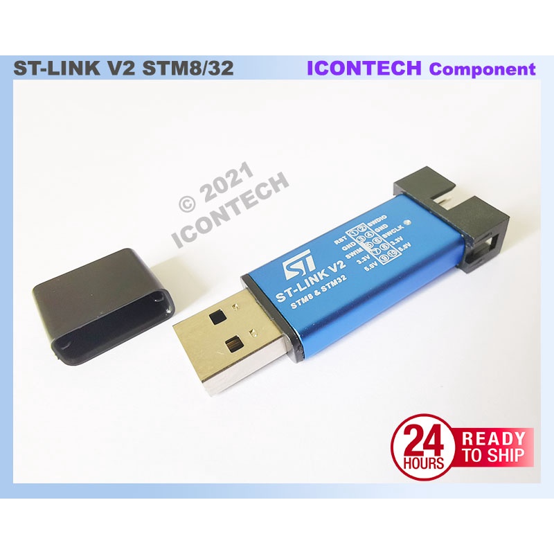 ST-Link V2 STLINK MINI STLINK simulator download programming With Cover ...