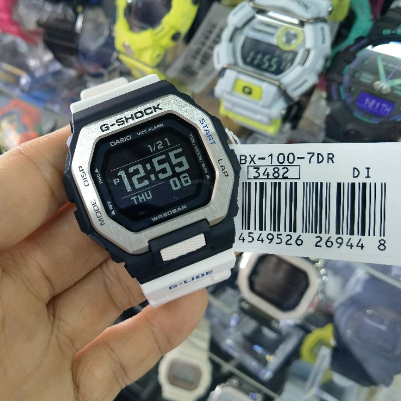 (IN STOCK) ORIGINAL G-SHOCK GBX-100-7.WATERPROOF | Shopee Malaysia