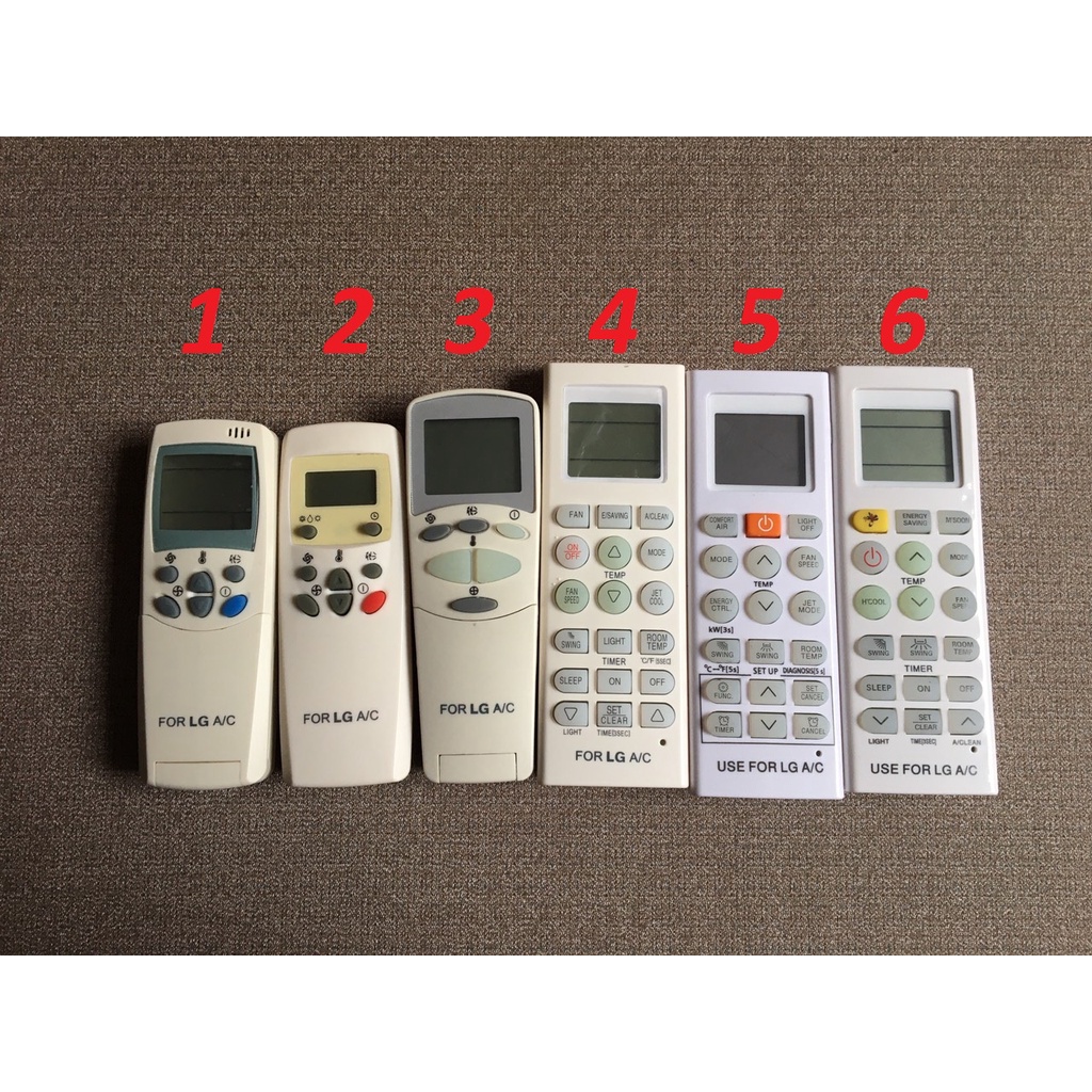 [Sample Selection] LG Air Conditioner Remote Control, Air Conditioner ...
