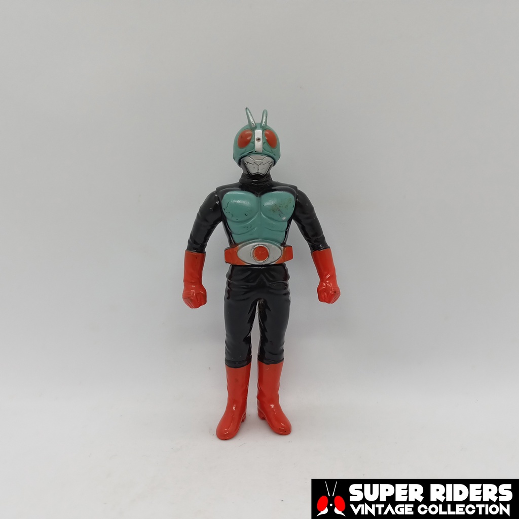Bandai Vintage 5 inch Sofubi Kamen Rider Ichigo/Nigo/V3/Riderman/Amazon ...