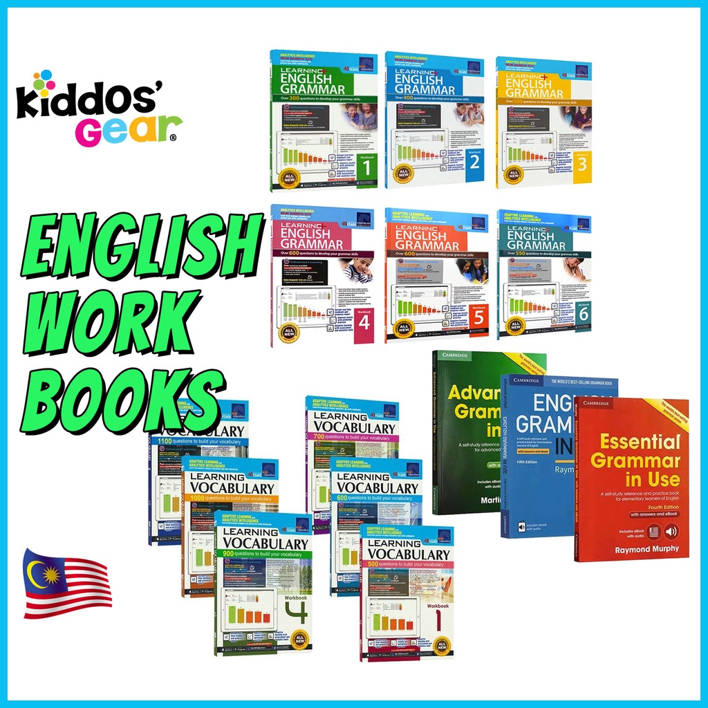SAP English Workbooks for Primary School | Essential Grammar | Learning ...