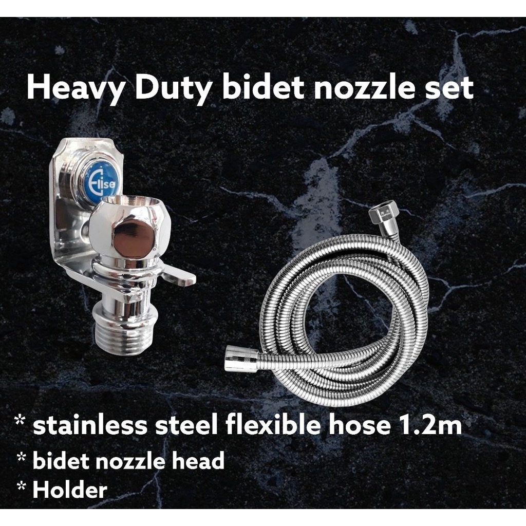 ETS302-High Quality Stainless Steel Hand Held Bidet Nozzle Head Sprayer ...