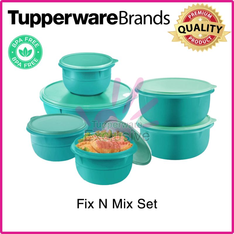 𝐒𝐀𝐋𝐄 💥 Fix N Mix Tupperware Original Ready Stock Bekas Besar Tupperware ...