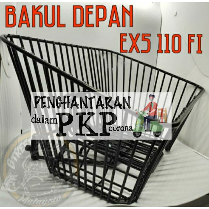 🔥HOT🔥 EX5 110 FI BAKUL DEPAN SIAP BRECKET | Shopee Malaysia