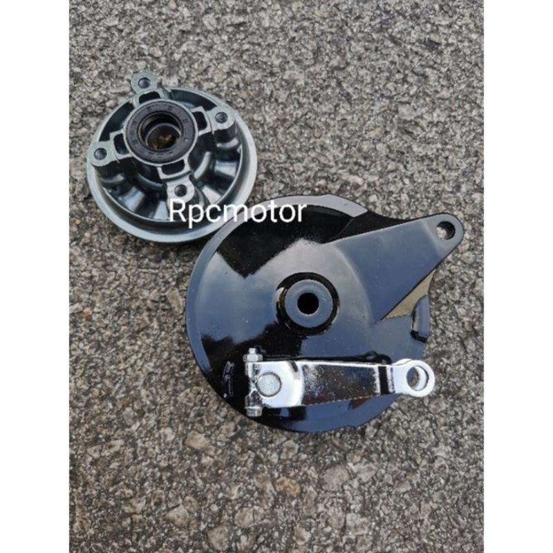 YAMAHA Rear Hub brake Panel Full SET & sprocket hub Lagenda 110 115 ...