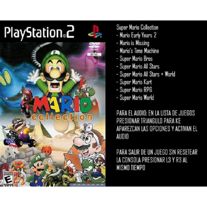 PS2 GAME DVD - Super Mario Collection | Shopee Malaysia