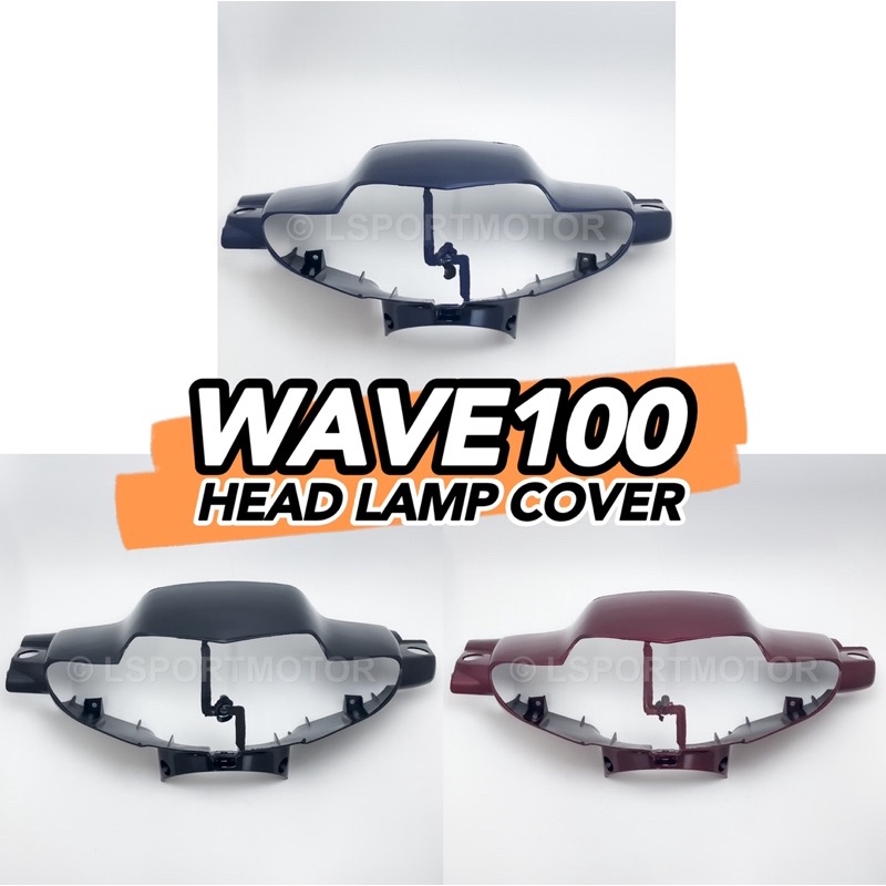 HONDA WAVE100 HEAD LAMP COVER HANDLE UPPER FRONT DEPAN COVER W100 WAVE ...