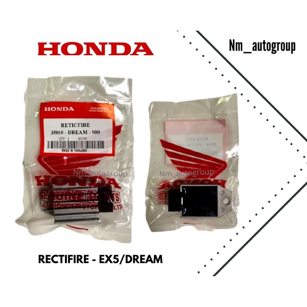 HONDA Regulator Rectifier Set (ORI Thai)- EX5 / DREAM / WAVE 125 ...