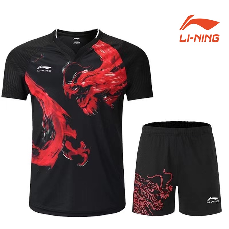 Li Ning quick-drying badminton breathable sportswear men's and women's ...