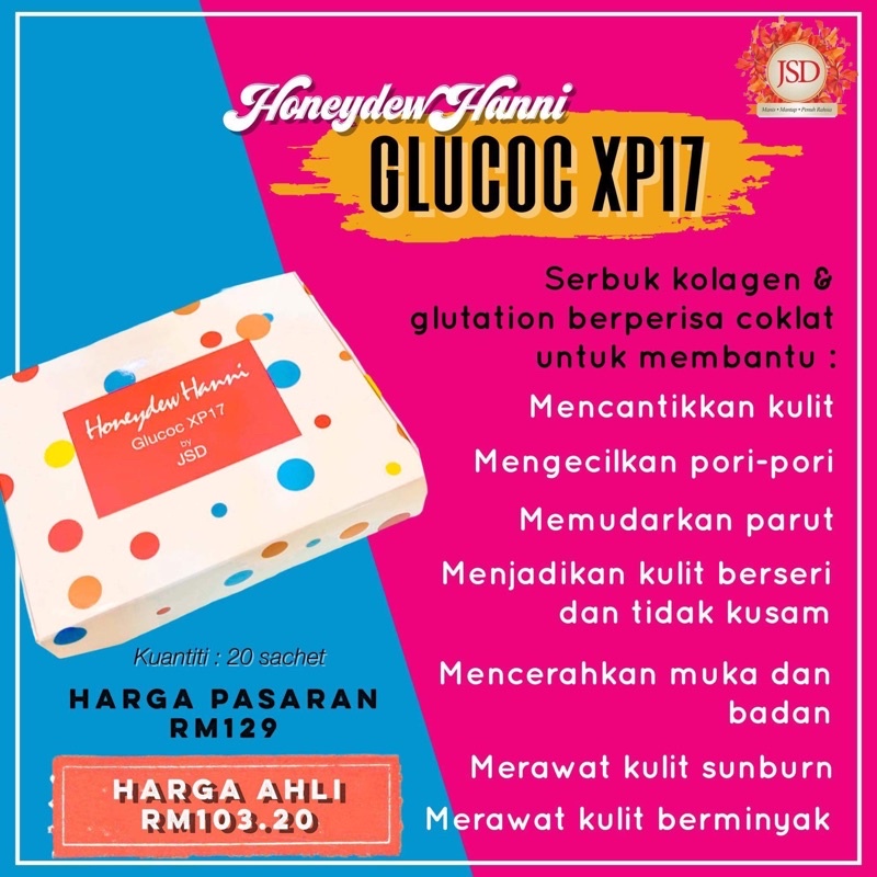 Glucoxp-17 💯 Original (supplement putih) | Shopee Malaysia