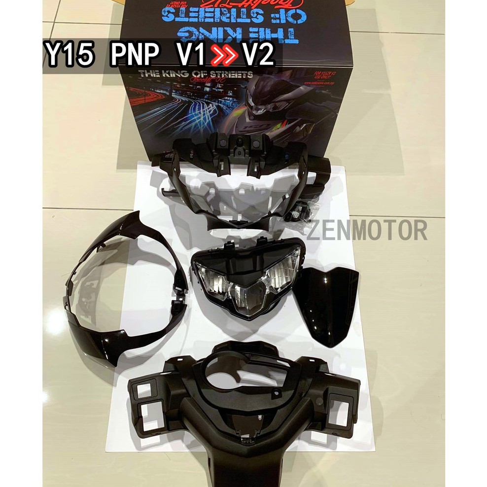 V1 TO V2 Y15ZR FACELIFT PNP NAKASONE CONVERT Y15 V1 TO V2 COVER SET ...